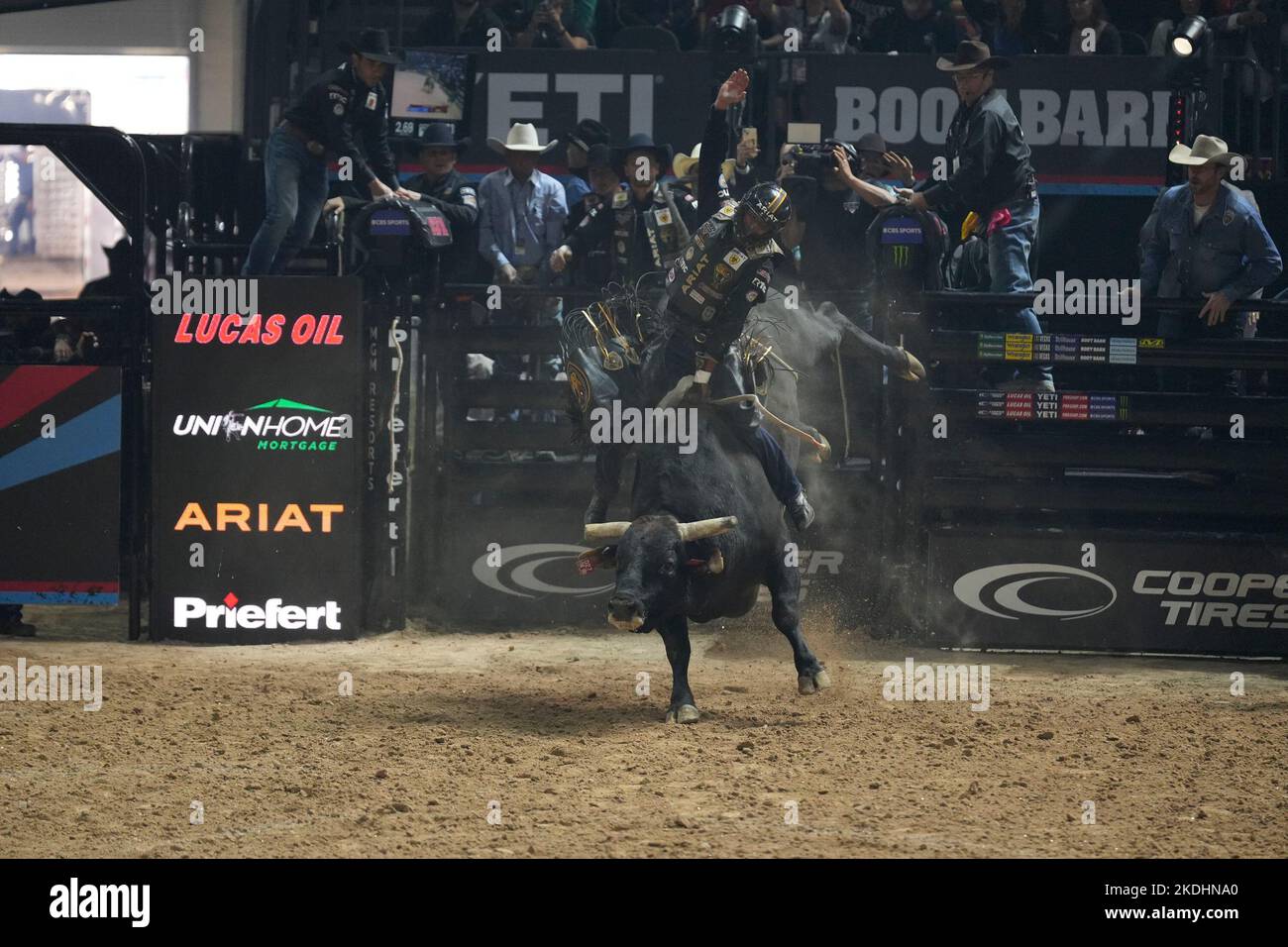LAS VEGAS, NV - NOVEMBER 6: Cody Jesus takes his best shot at an :08 ...