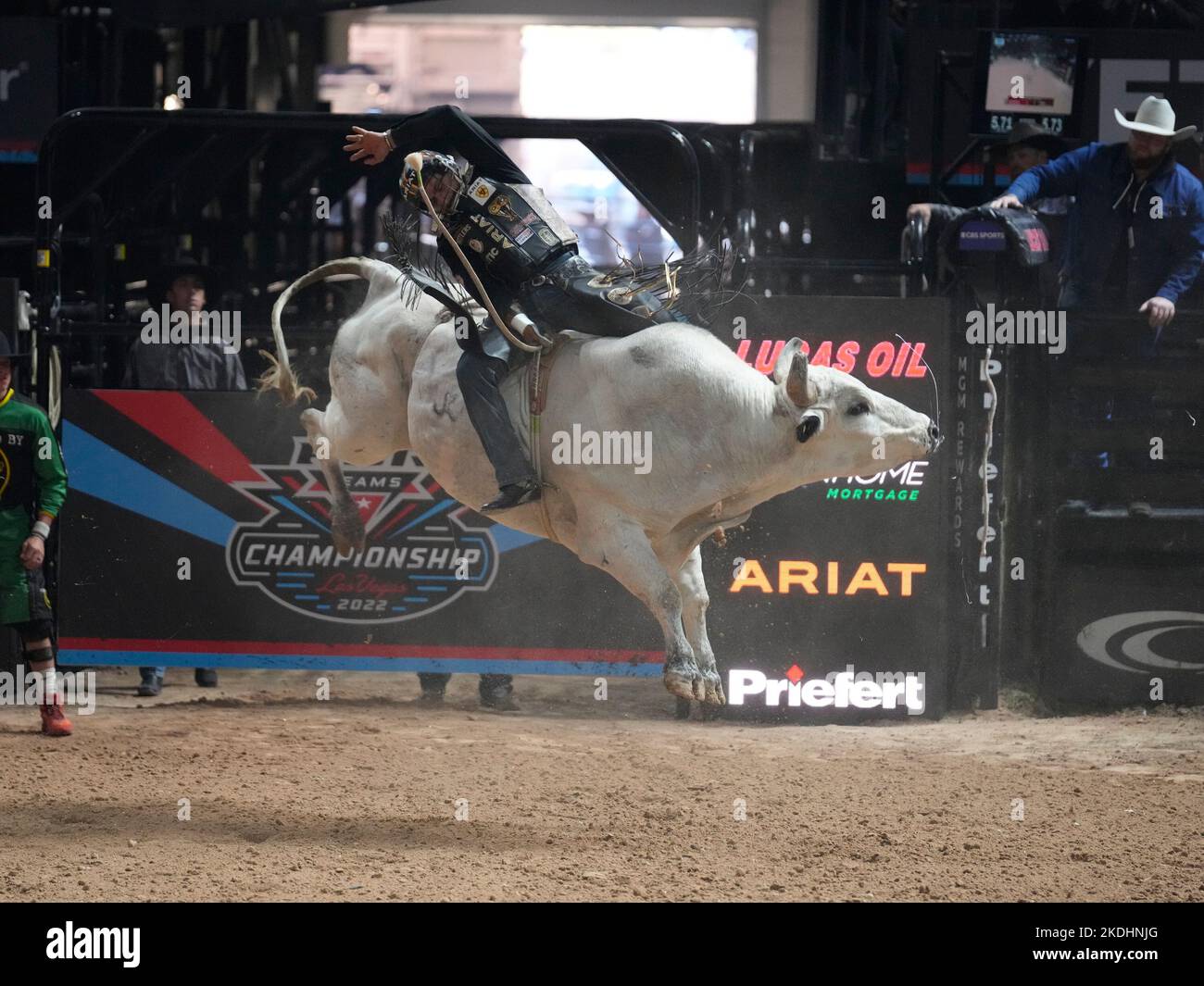 LAS VEGAS, NV - NOVEMBER 6: Cody Jesus takes his best shot at an :08 ...