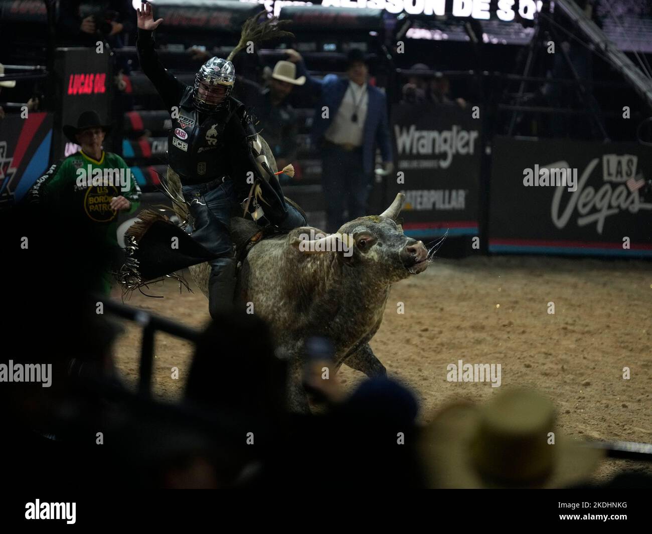 LAS VEGAS, NV - NOVEMBER 6: Eduardo Aparecido takes his best shot at an ...