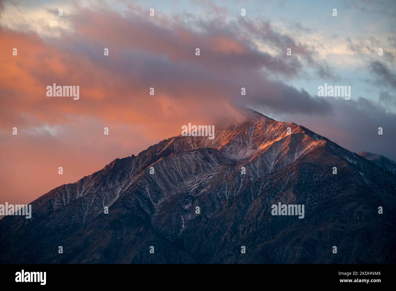 Sunrise and sunset in the Eastern Sierra, particularly around Bishop ...