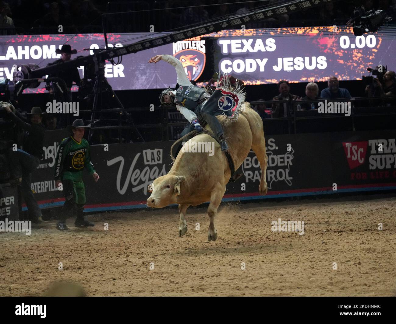 LAS VEGAS, NV - NOVEMBER 6: Cody Jesus takes his best shot at an :08 ...