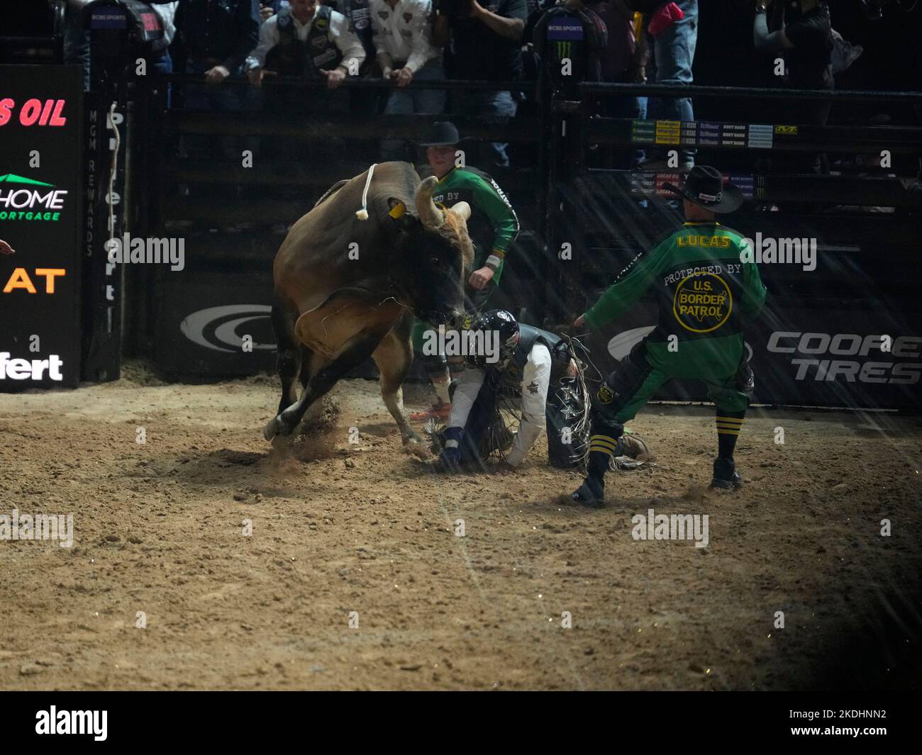 LAS VEGAS, NV - NOVEMBER 6: Trevor Kastner takes his best shot at an ...