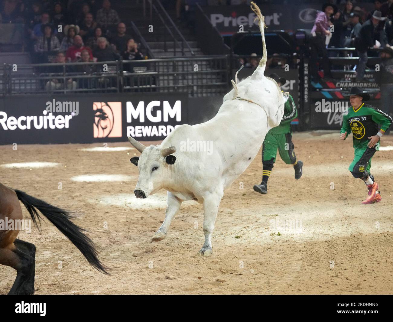 LAS VEGAS, NV - NOVEMBER 6: Cody Jesus takes his best shot at an :08 ...