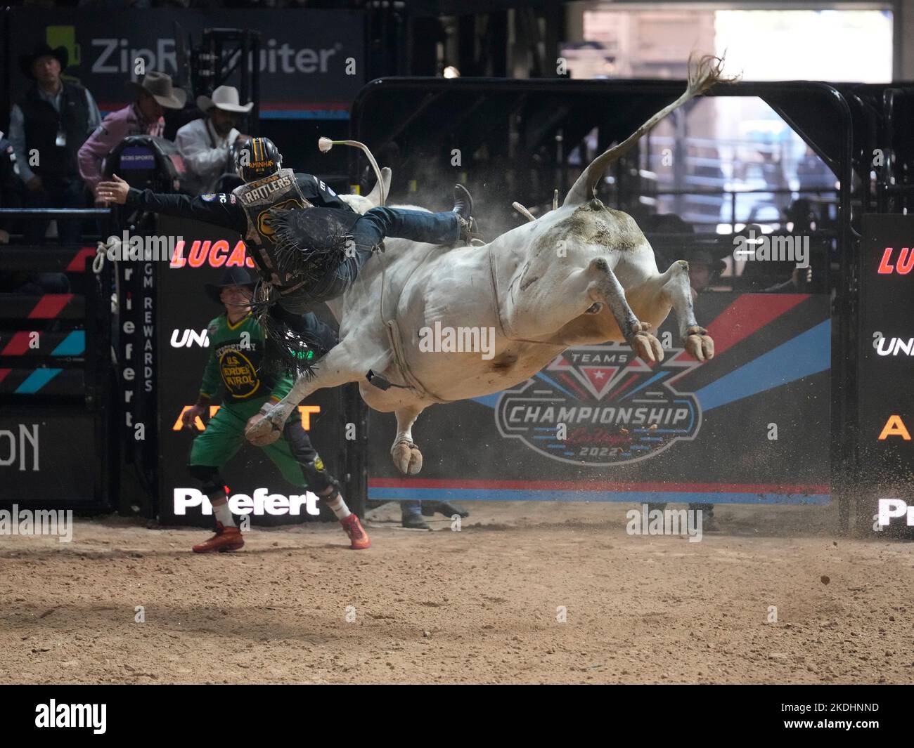 LAS VEGAS, NV - NOVEMBER 6: Cody Jesus takes his best shot at an :08 ...