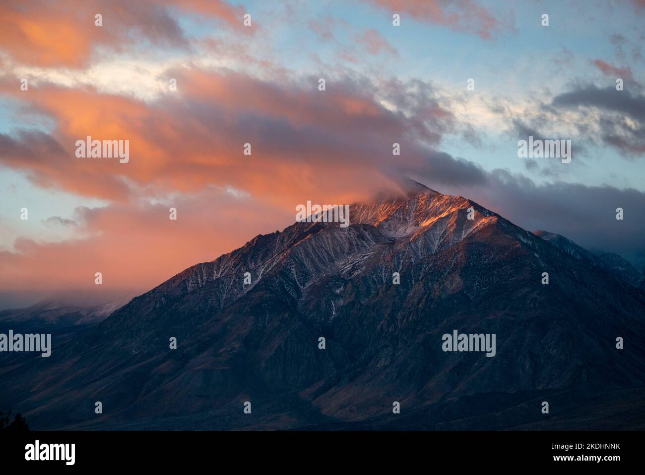 Sunrise and sunset in the Eastern Sierra, particularly around Bishop ...