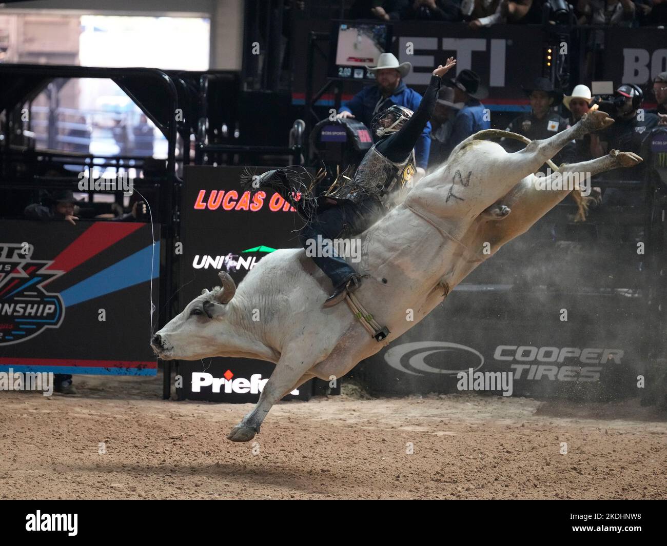 LAS VEGAS, NV - NOVEMBER 6: Cody Jesus takes his best shot at an :08 ...