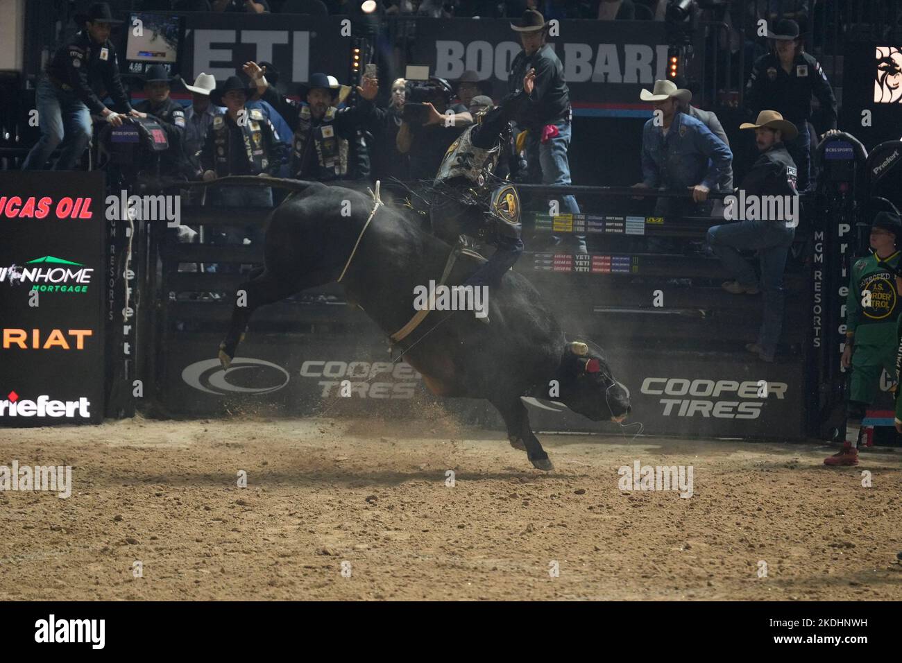 LAS VEGAS, NV - NOVEMBER 6: Cody Jesus takes his best shot at an :08 ...