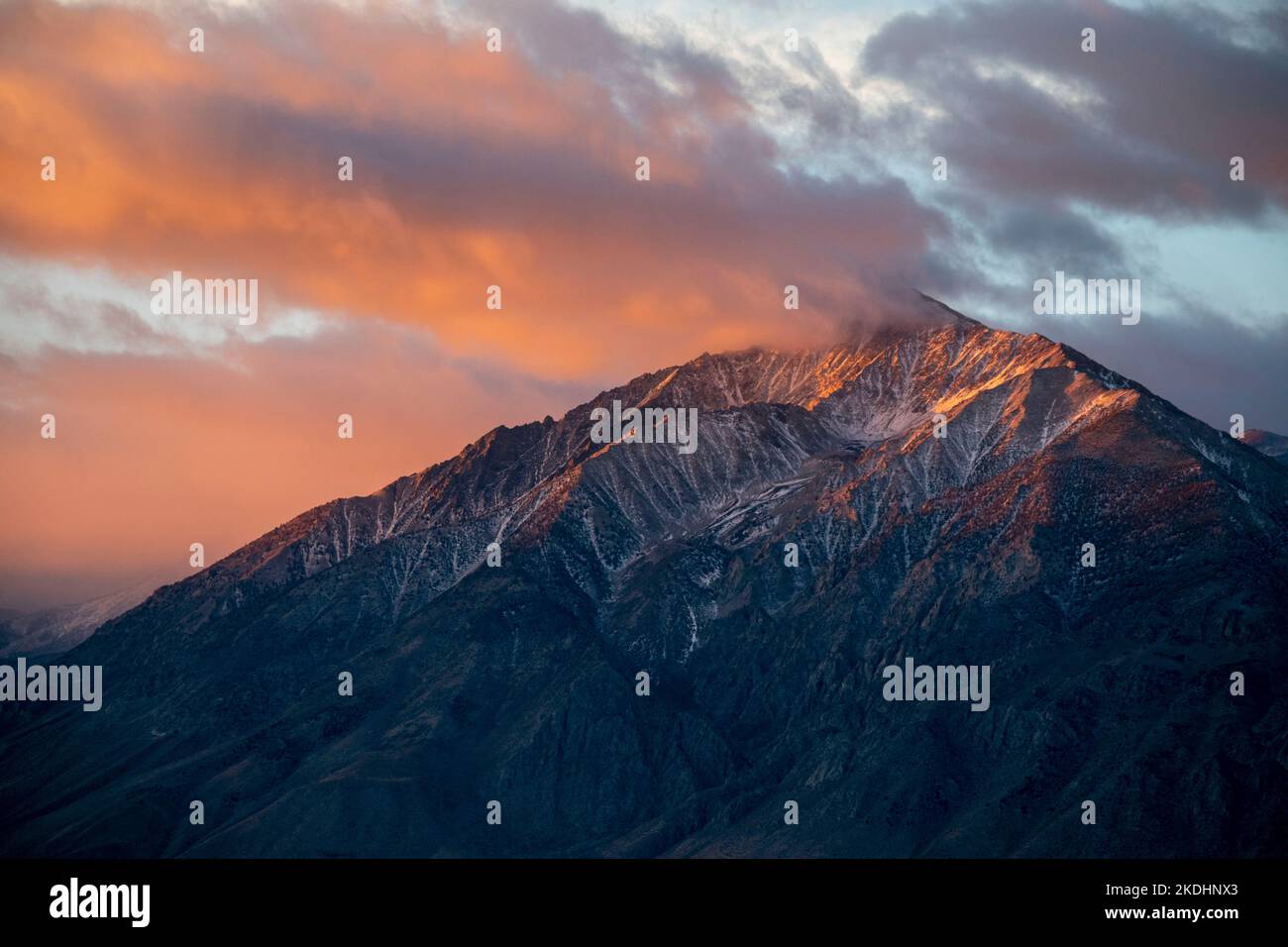 Sunrise and sunset in the Eastern Sierra, particularly around Bishop ...