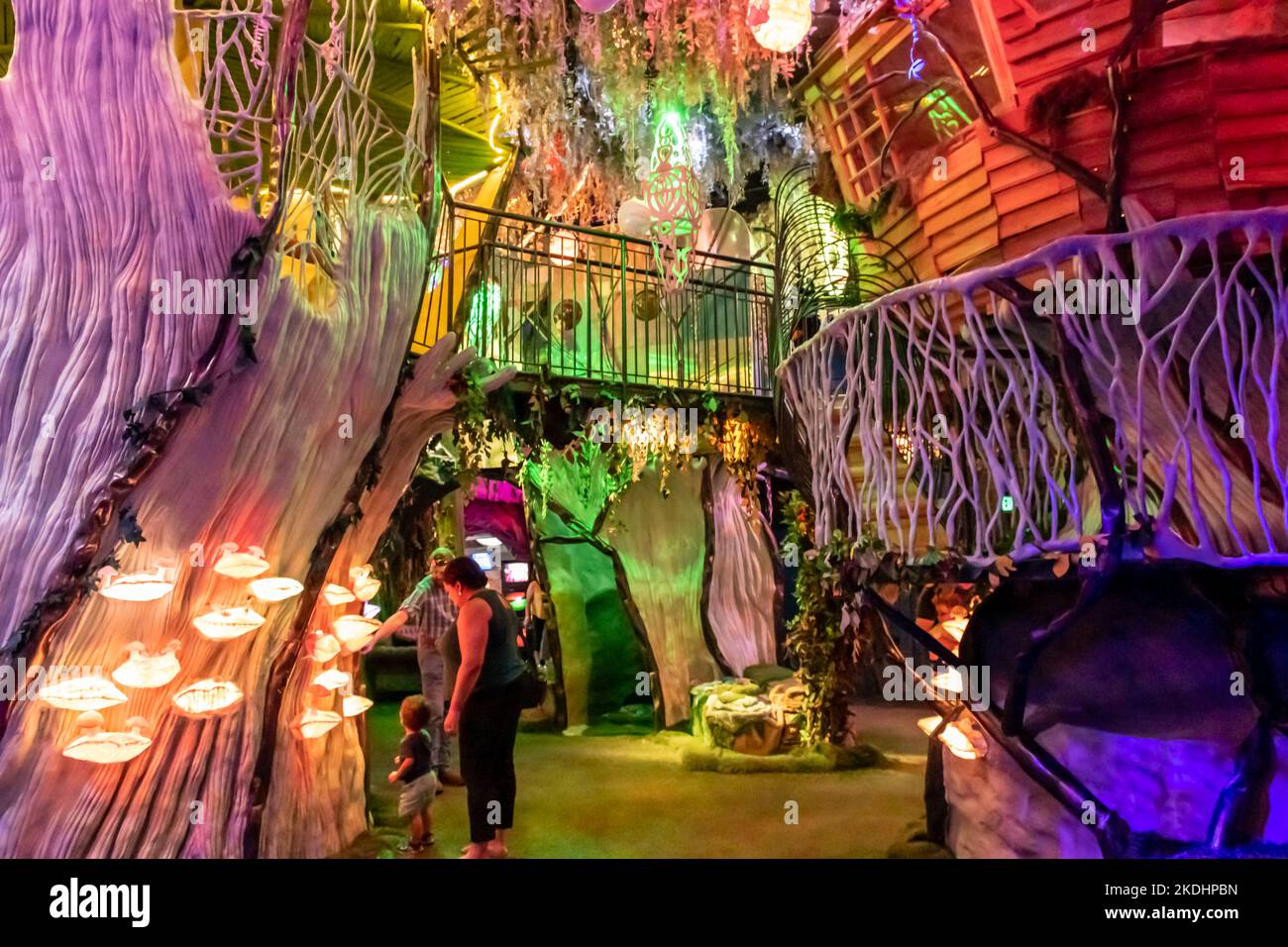 Meow Wolfs House of Eternal Return in Santa Fe, New Mexico Stock Photo ...