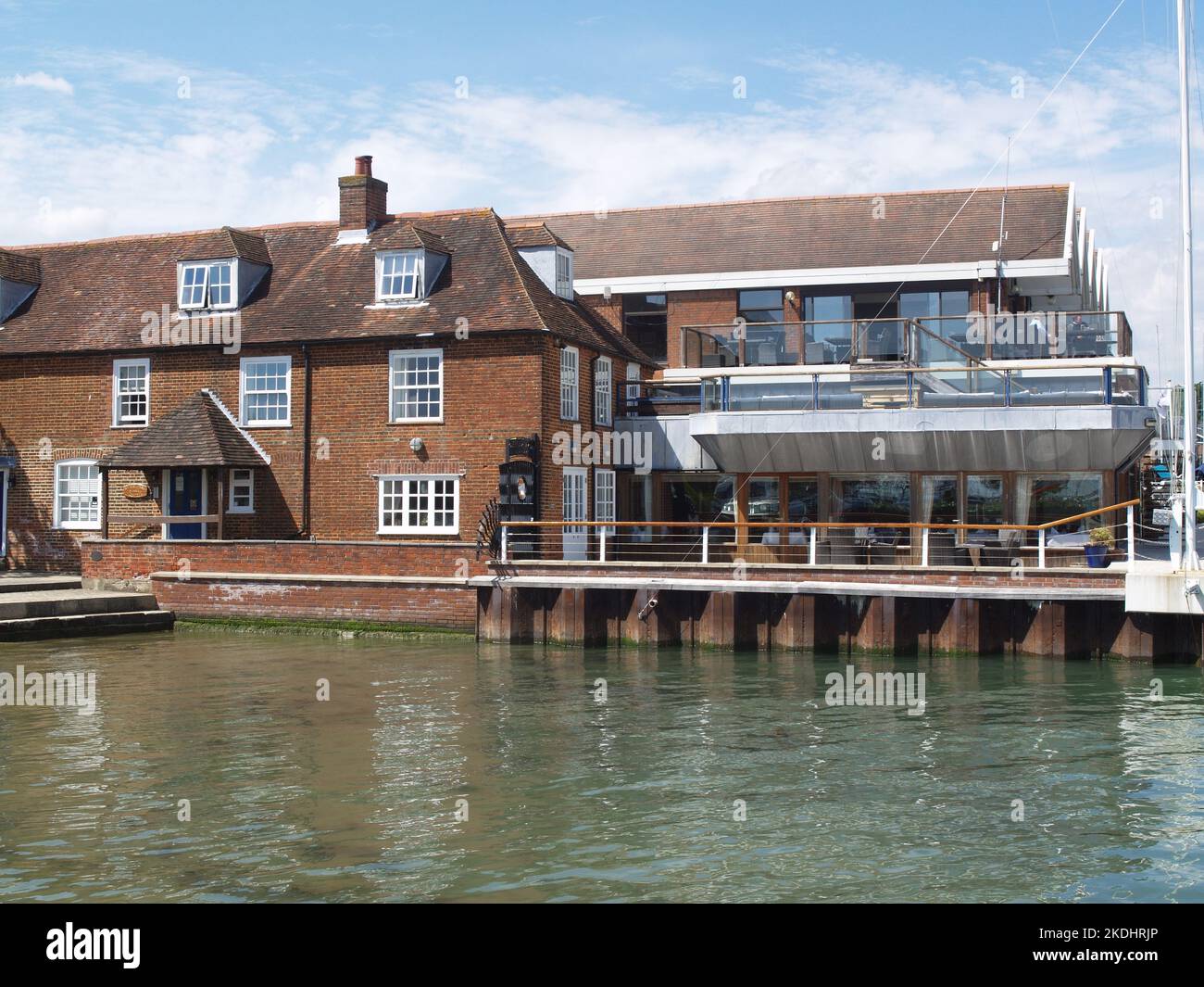 Royal Southern Yacht Club, Hamble-Le-rice, Hampshire, England, UK Stock ...