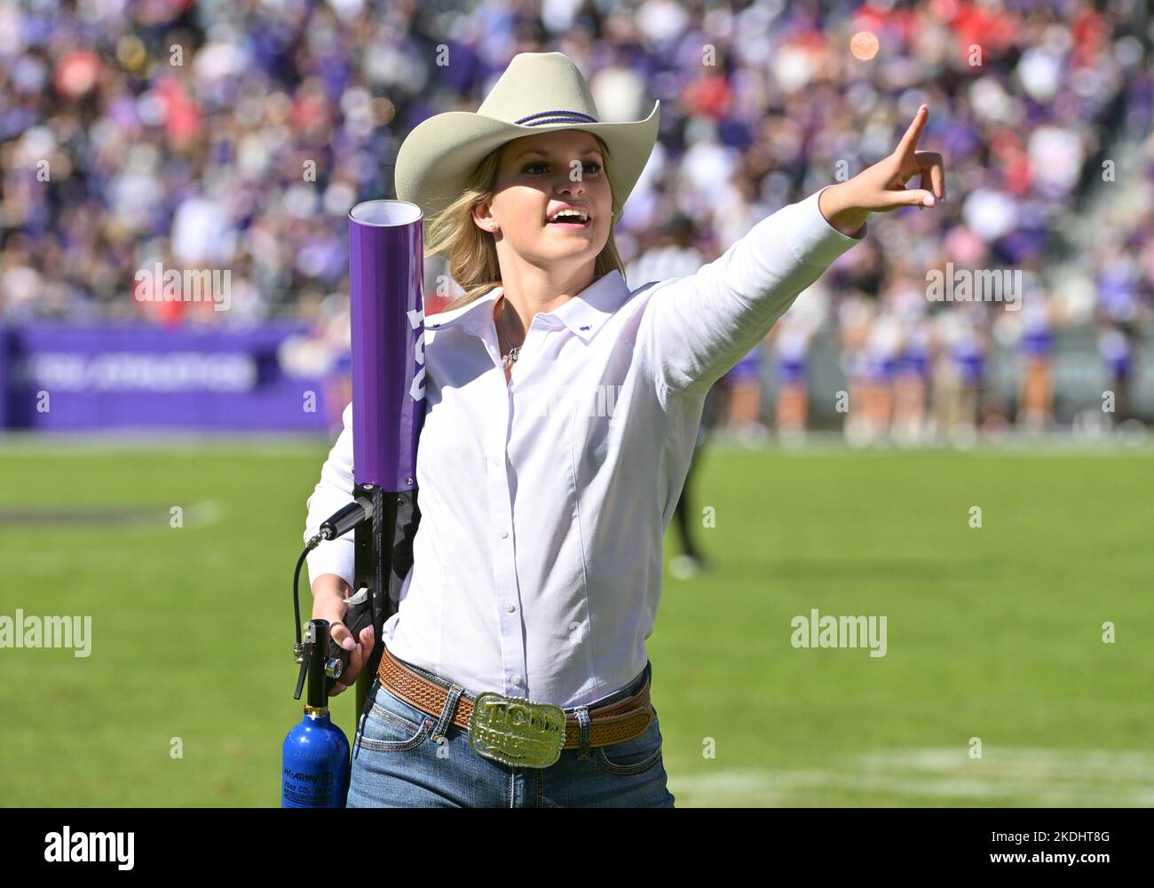 Fort Worth, Texas, USA. 5th Nov, 2022. TCU Horned Frogs rangers during ...