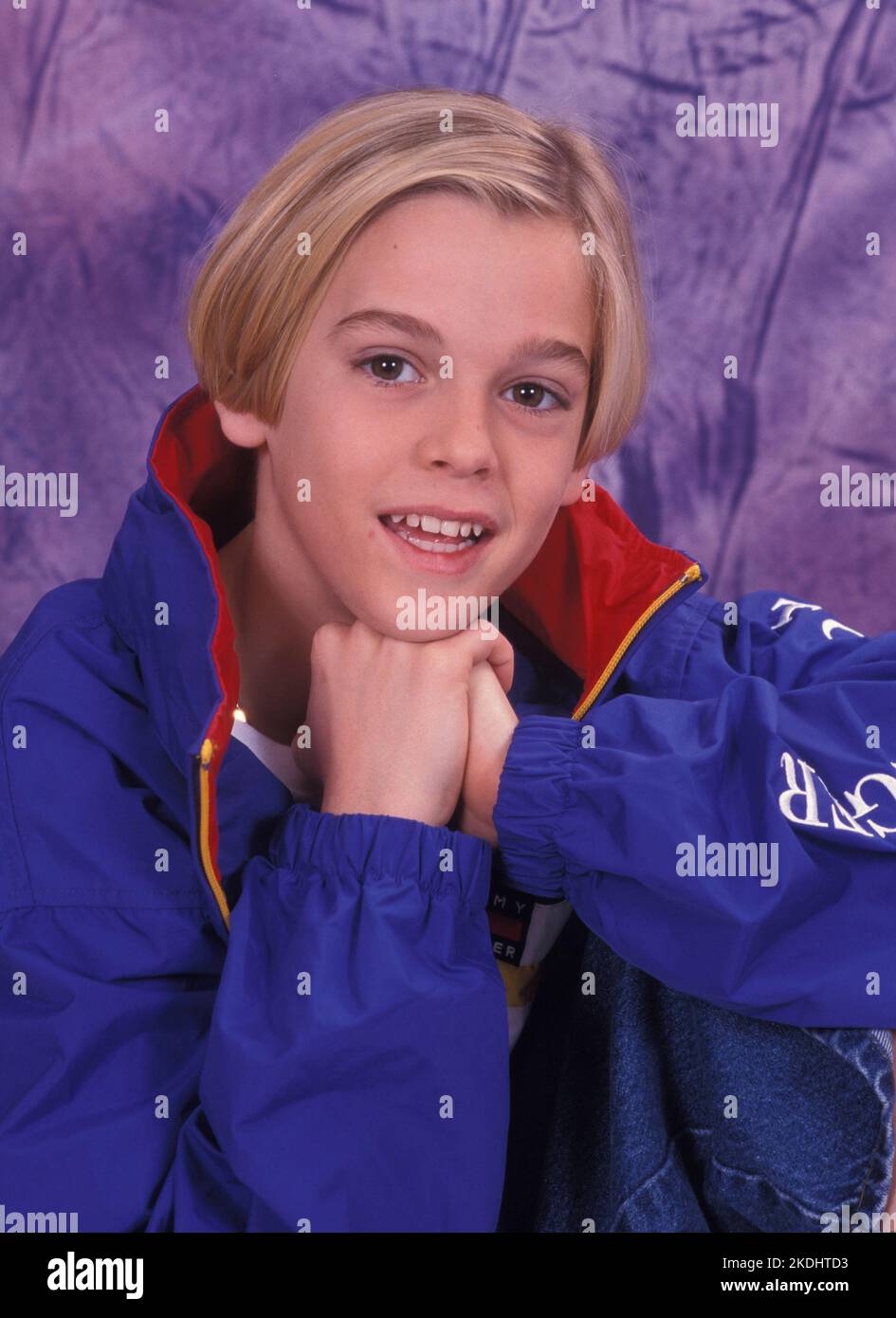 MIAMI FL - JANUARY 29: Aaron Carter poses for a portrait in studio on ...
