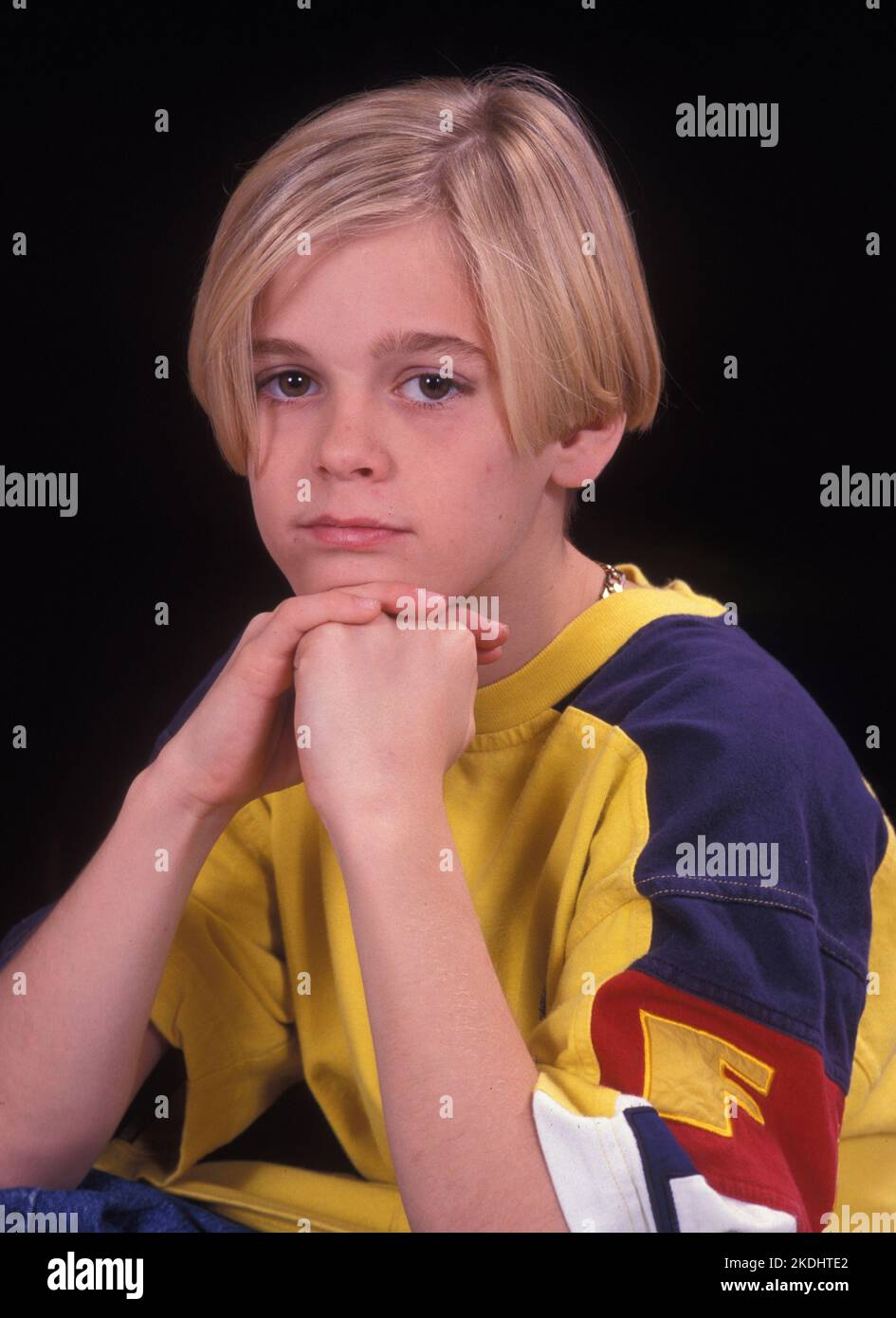 MIAMI FL - JANUARY 29: Aaron Carter poses for a portrait in studio on ...