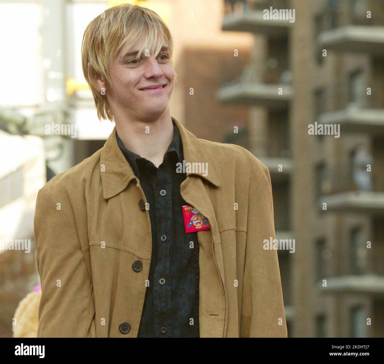 Aaron Carter at The 77th Annual Macy's Thanksgiving Day Parade in New ...