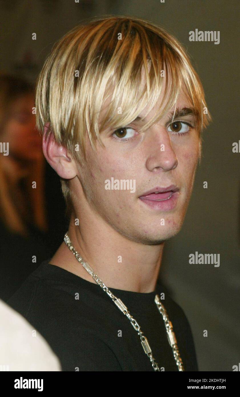 Aaron carter 2003 hi-res stock photography and images - Alamy