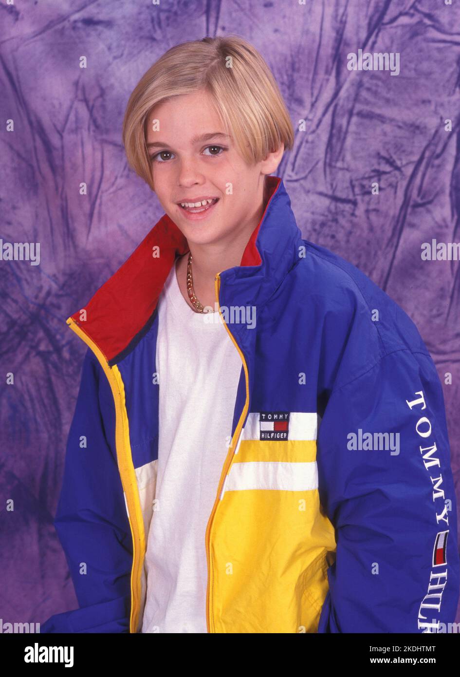 MIAMI FL - JANUARY 29: Aaron Carter poses for a portrait in studio on ...