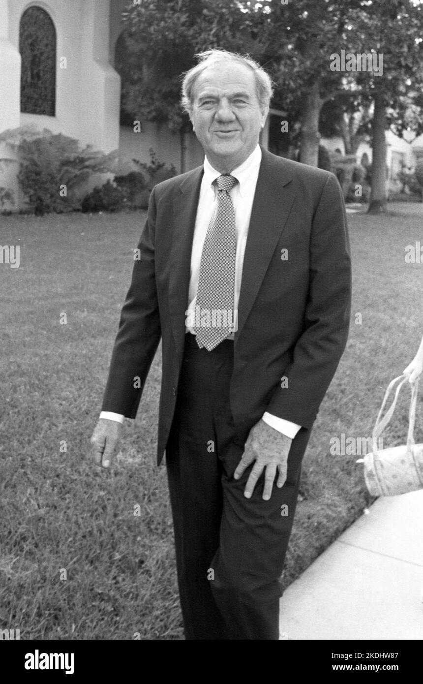Karl Malden at the memorial marking the first anniversary of Princess ...
