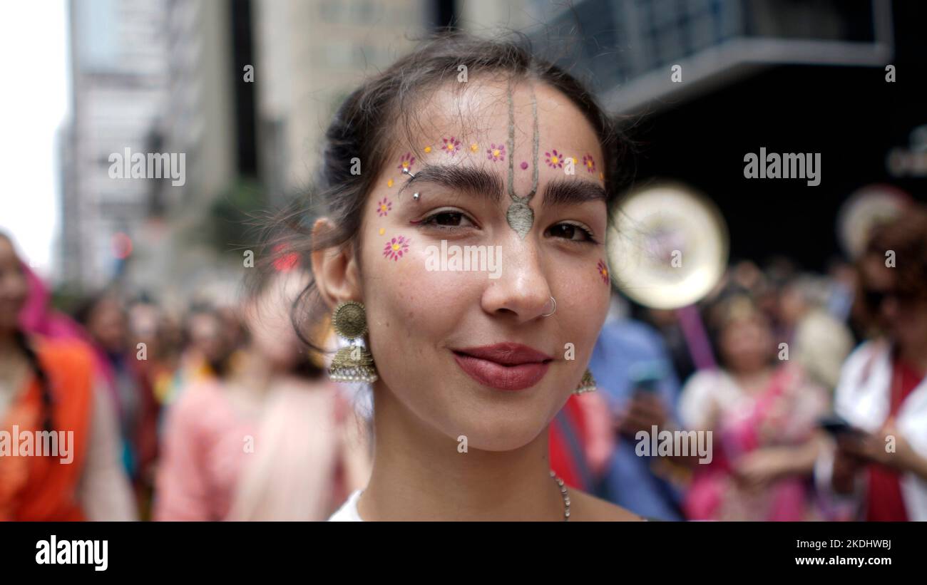 It happened this Sunday afternoon in SP or Festival da Índia Ratha ...