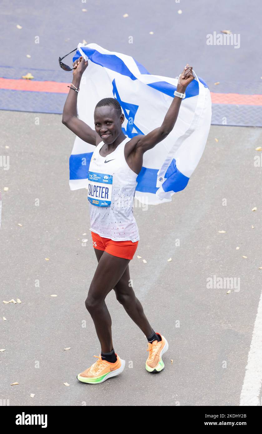 Lonah Chemtai Salpeter of Israel winner of 2nd place for women ...