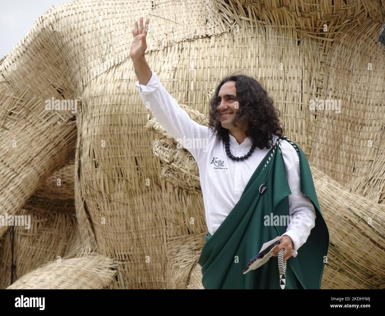 Kinigi, Rwanda 2nd September 2022 Juan Pablo Sorin, former Argentine ...