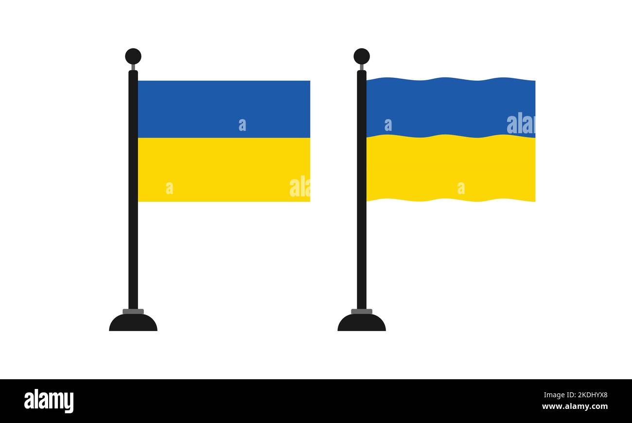 Horizontal flag pole Stock Vector Images - Alamy