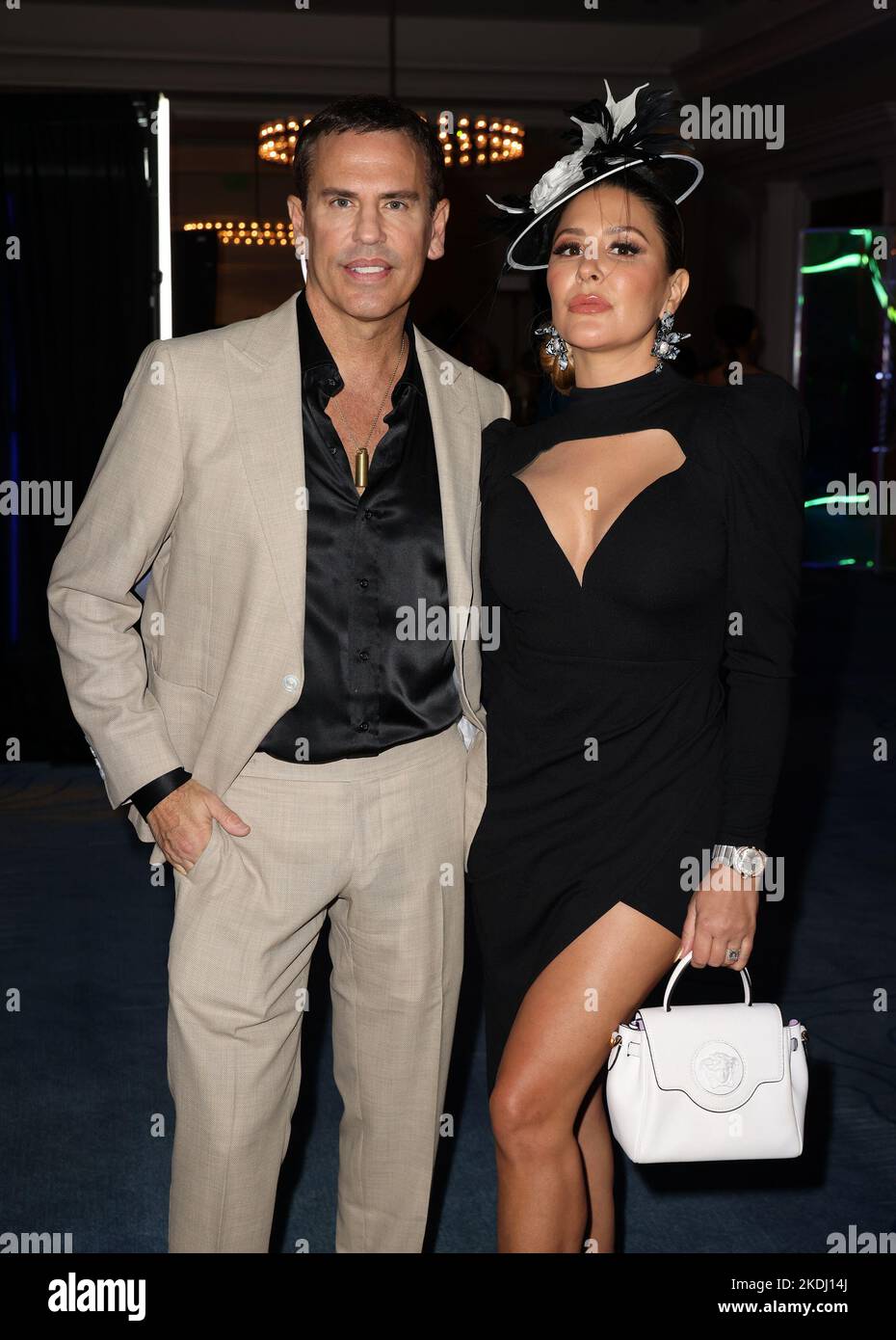 MIAMI, FLORIDA - NOVEMBER 06: Danny Jelaca and Annette Prats attend the ...