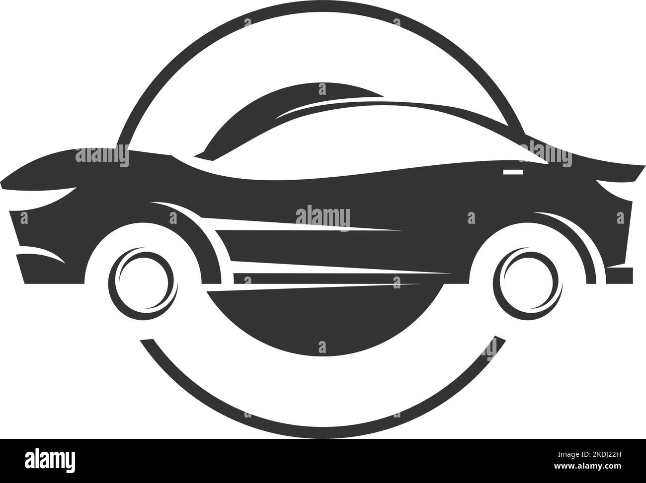 car logo design concept illustration Icon Brand Identity Stock Vector ...