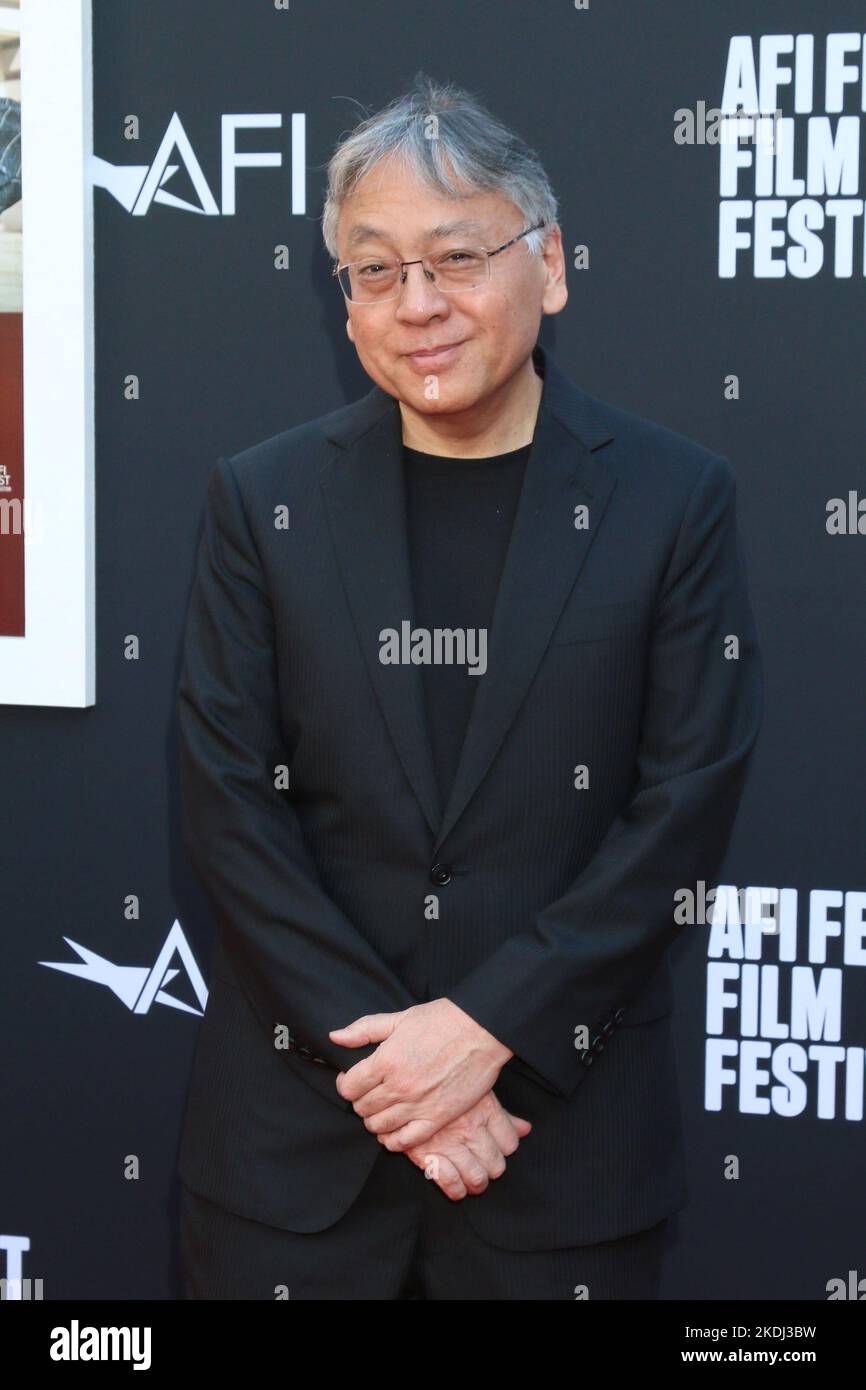 Los Angeles, CA. 6th Nov, 2022. Kazuo Ishiguro at arrivals for LIVING ...