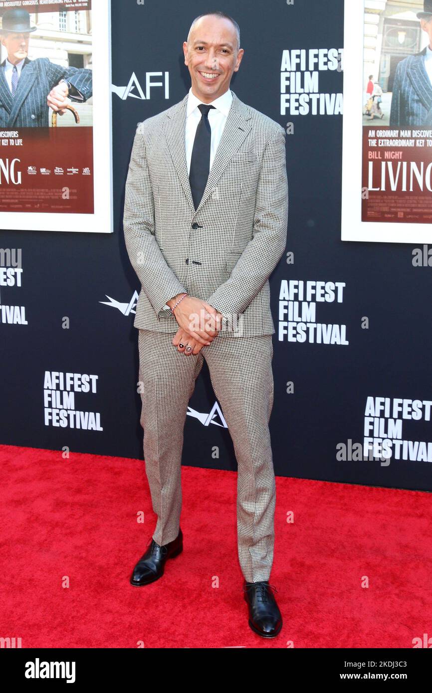Los Angeles, CA. 6th Nov, 2022. Oliver Hermanus at arrivals for LIVING ...