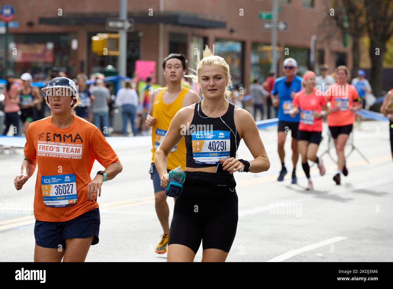 Brooklyn, NY, USA. 6th Nov, 2022. The 2022 TCS New York City Marathon ...