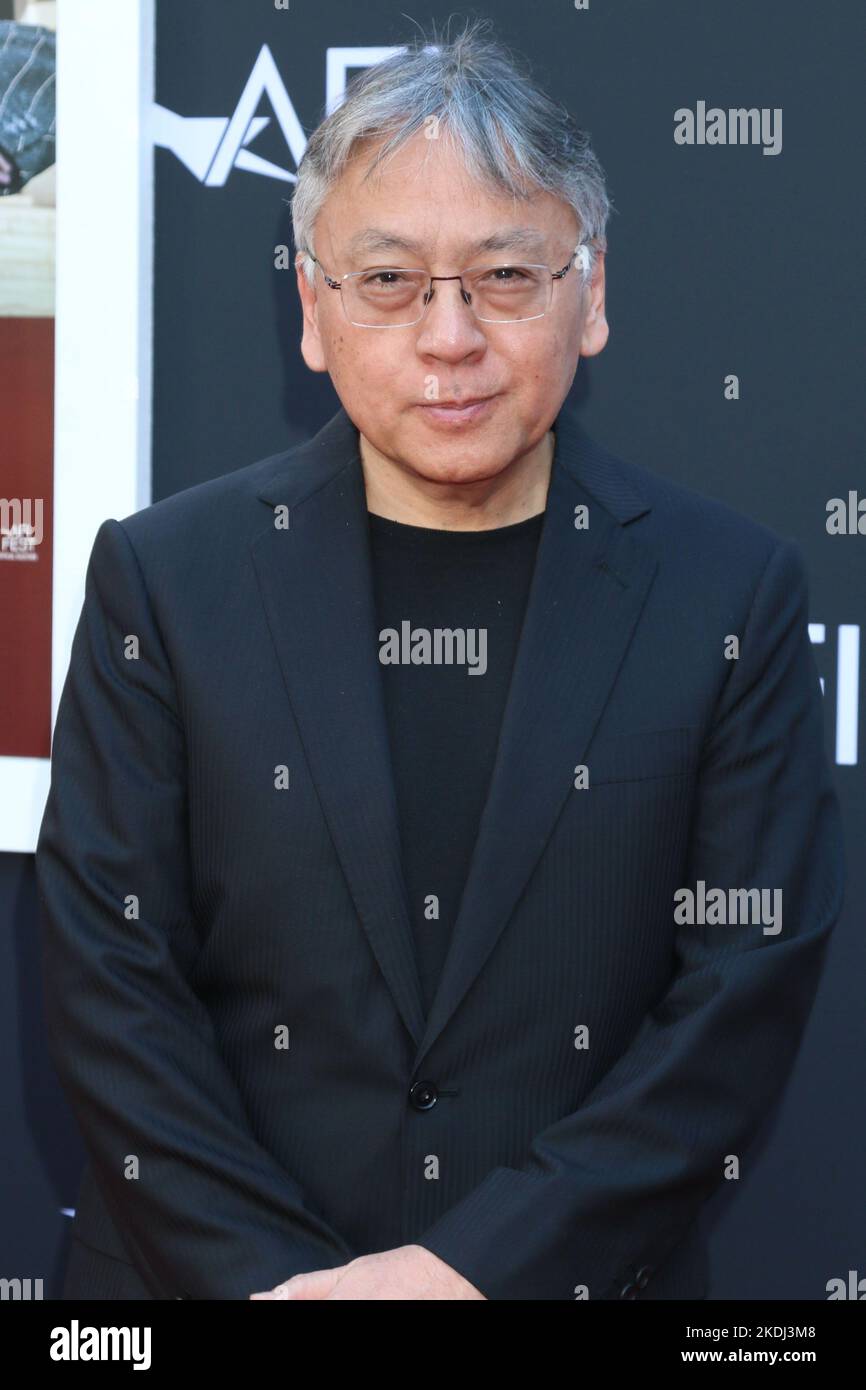 LOS ANGELES - NOV 5: Kazuo Ishiguro at the AFI Fest - Living Screening ...