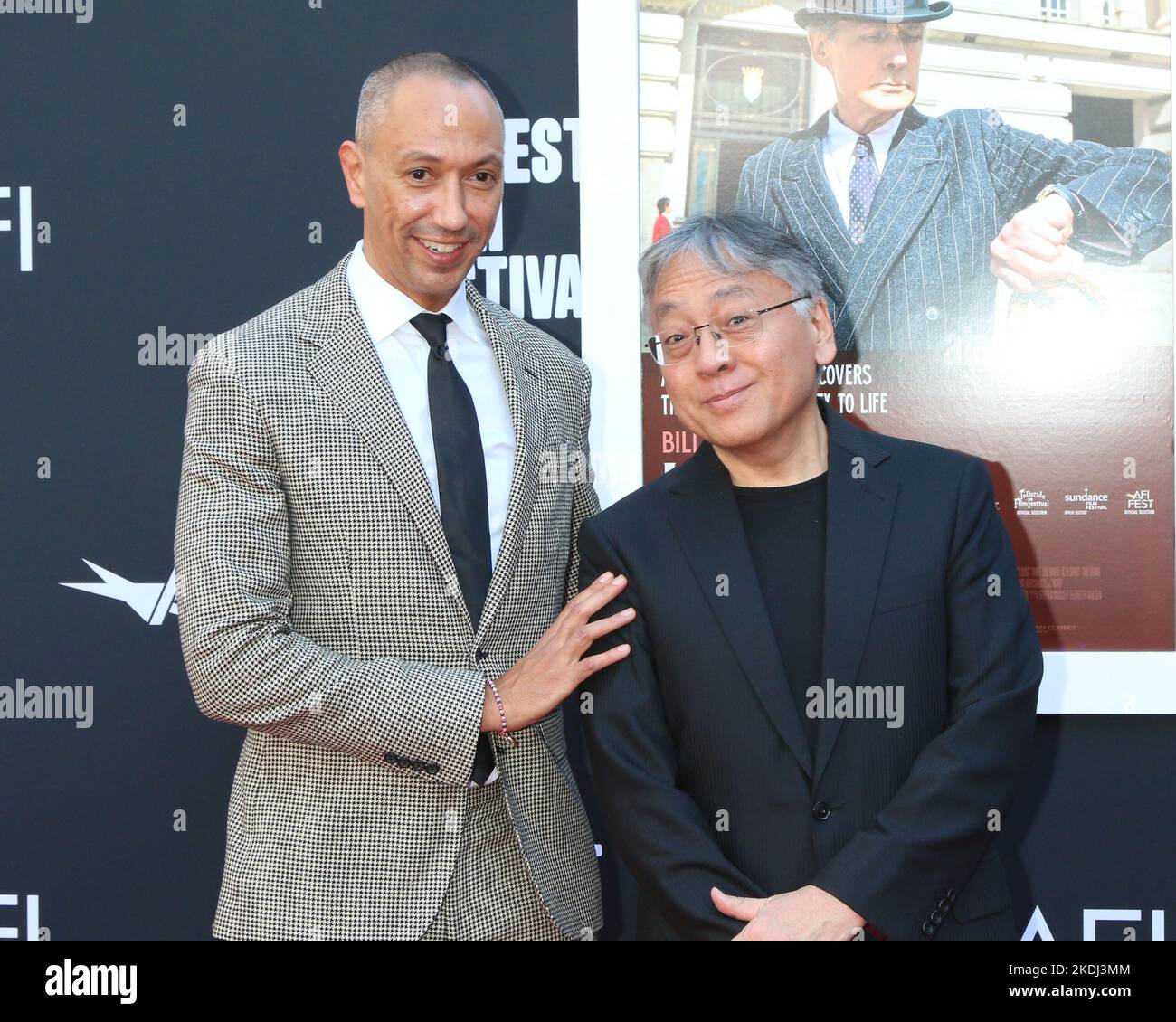 LOS ANGELES - NOV 5: Oliver Hermanus, Kazuo Ishiguro at the AFI Fest ...