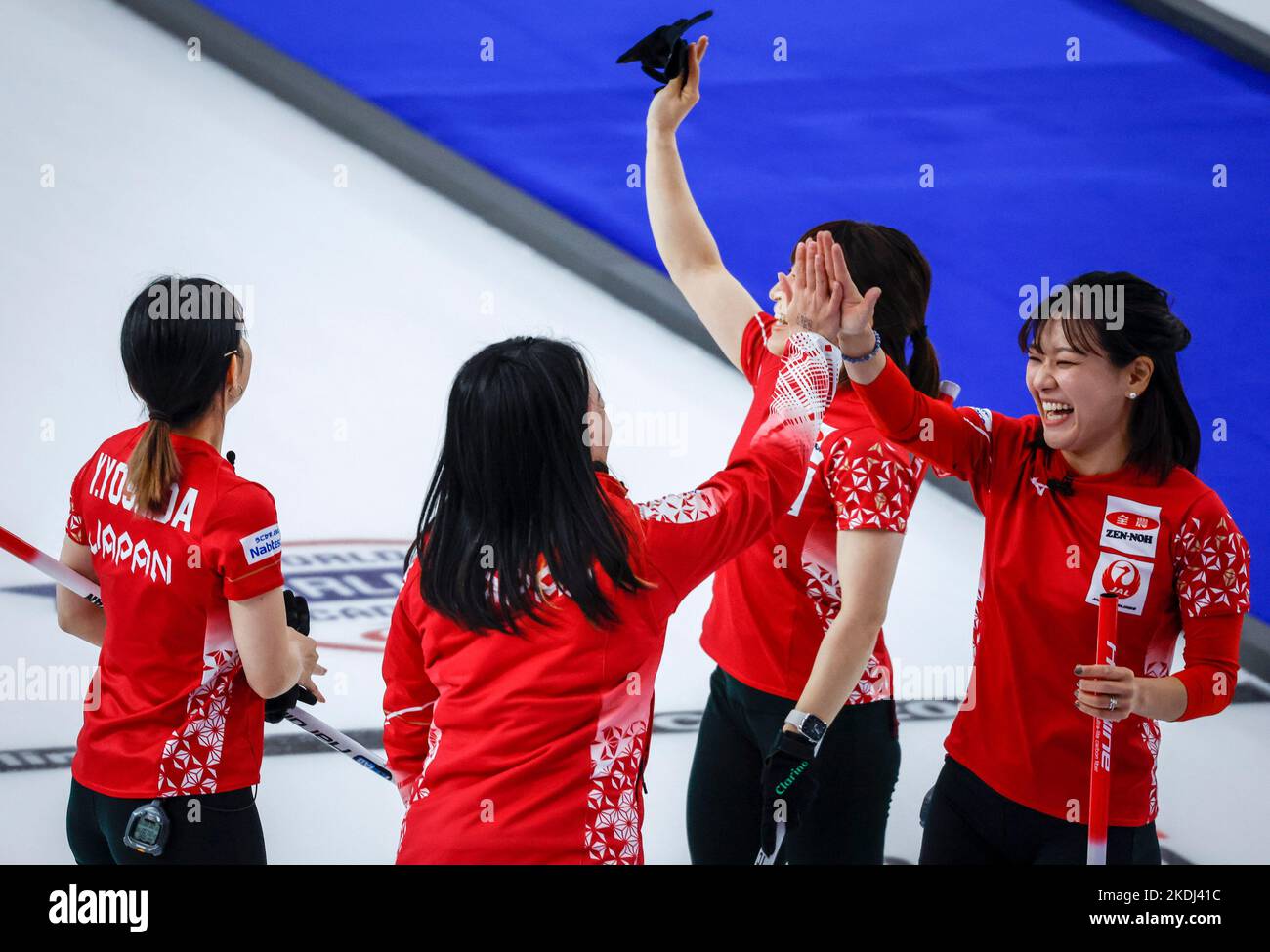 November 6, 2022, Calgary, AB, CANADA: Japan skip Fujisawa Satsuki ...