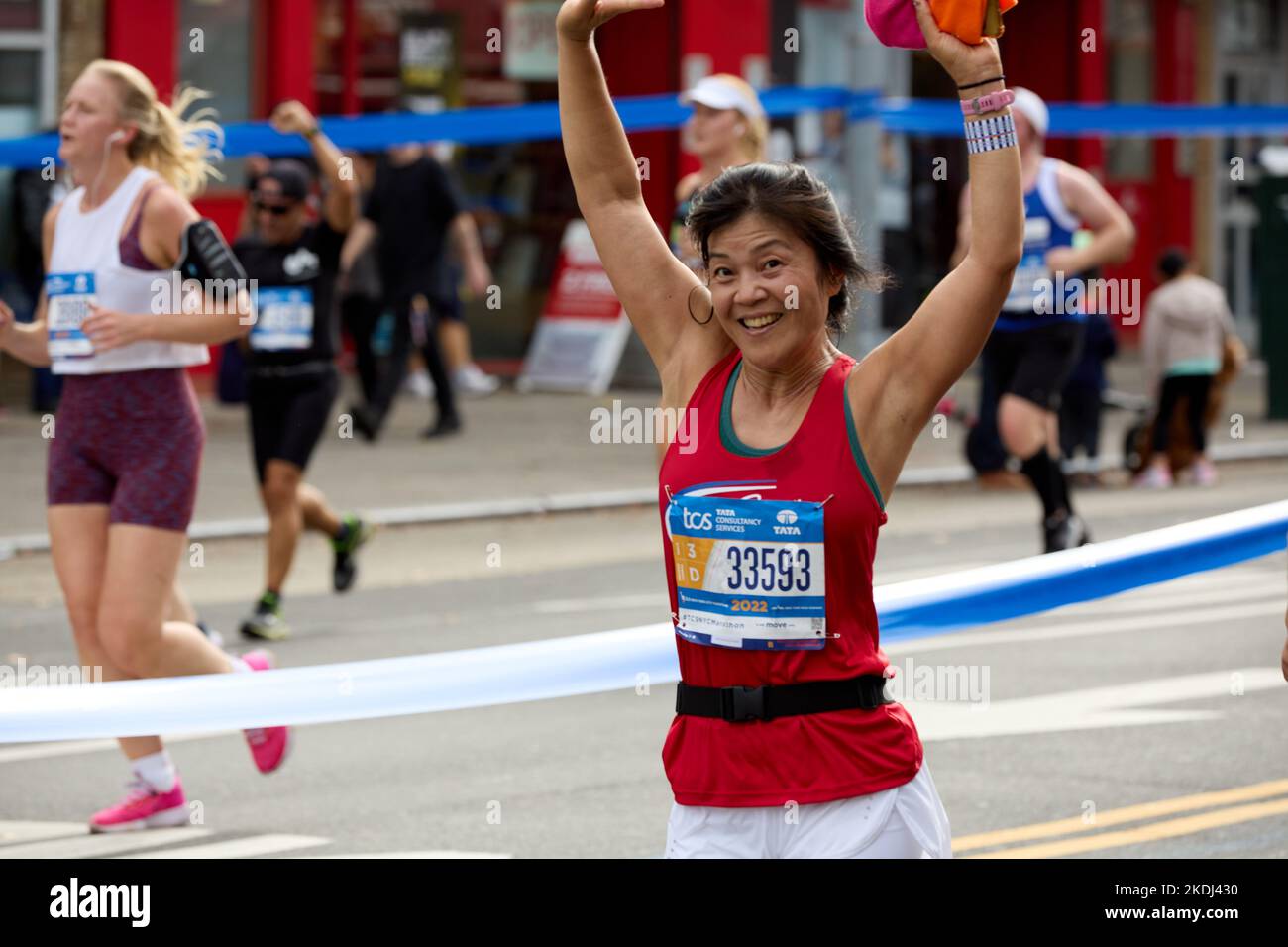 Brooklyn, NY, USA. 6th Nov, 2022. The 2022 TCS New York City Marathon ...