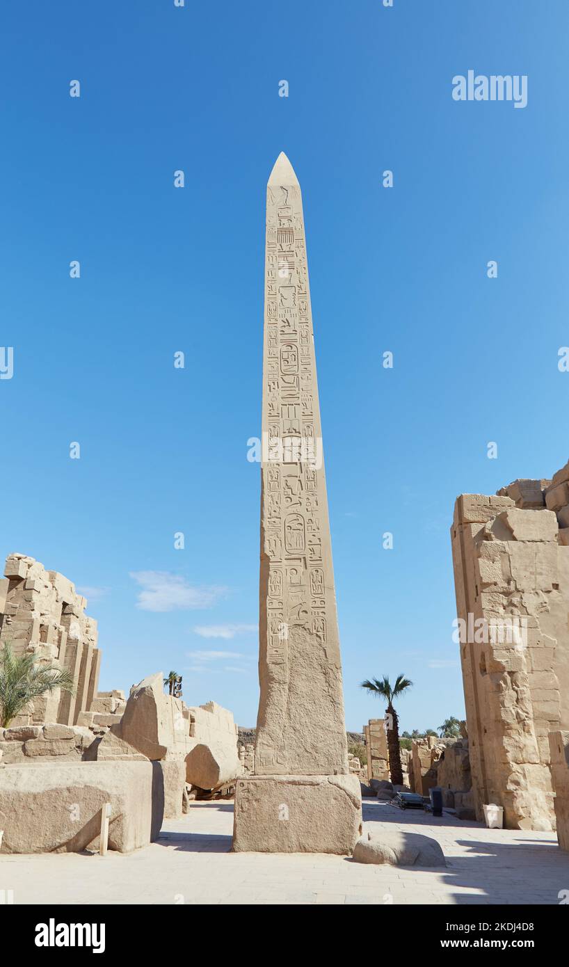 Obelisks of hatshepsut hi-res stock photography and images - Alamy