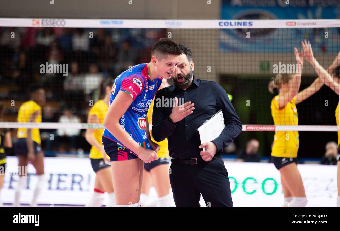 Pala Igor Gorgonzola, Novara, Italy, November 06, 2022, Ebra karakurt ...