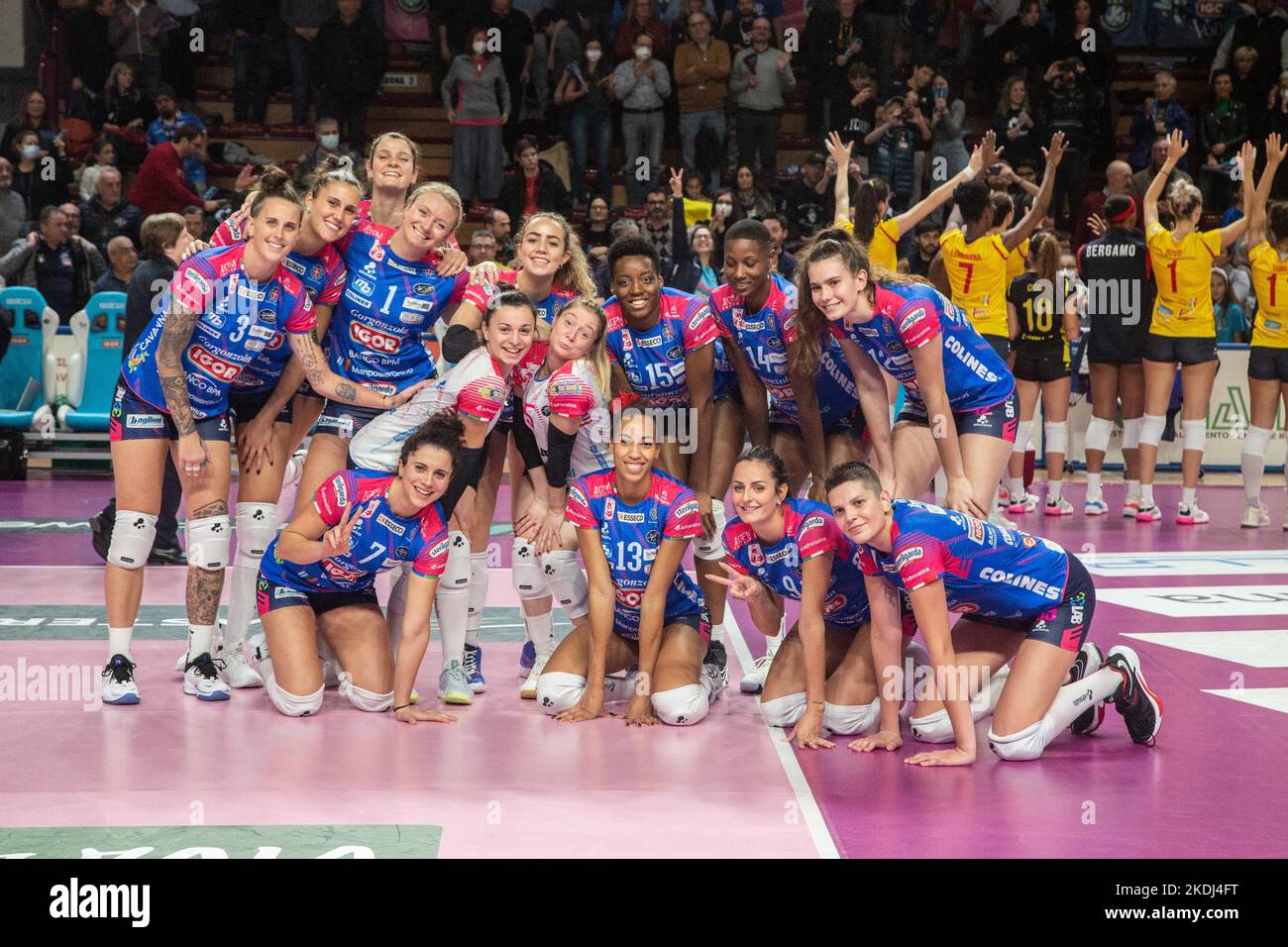 Pala Igor Gorgonzola, Novara, Italy, November 06, 2022, Happines of ...