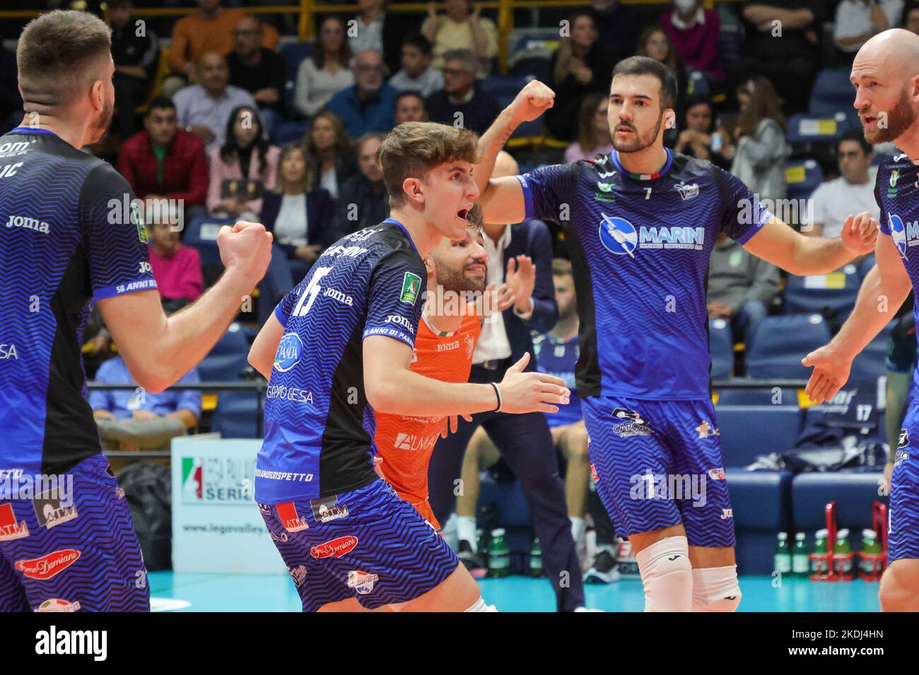 PalaPanini, Modena, Italy, November 06, 2022, Team (Top Volley Cisterna ...