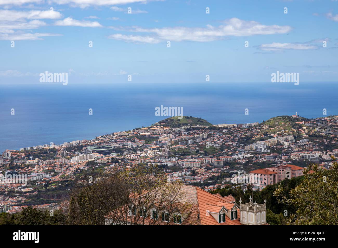 Funchal capital city on Madeira island Stock Photo - Alamy