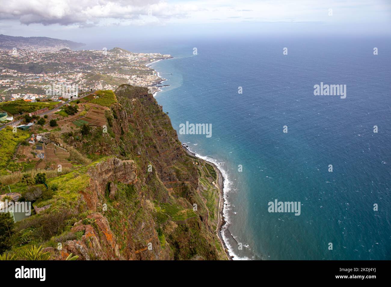 Funchal capital city on Madeira island Stock Photo - Alamy