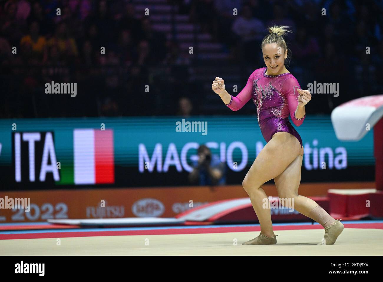 M&S Bank Arena, Liverpool, United Kingdom, November 06, 2022, Martina ...