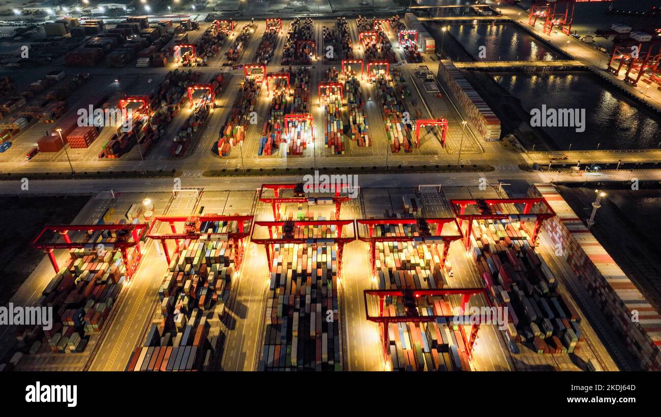 SUZHOU, CHINA - NOVEMBER 5, 2022 - An aerial photo shows the ...