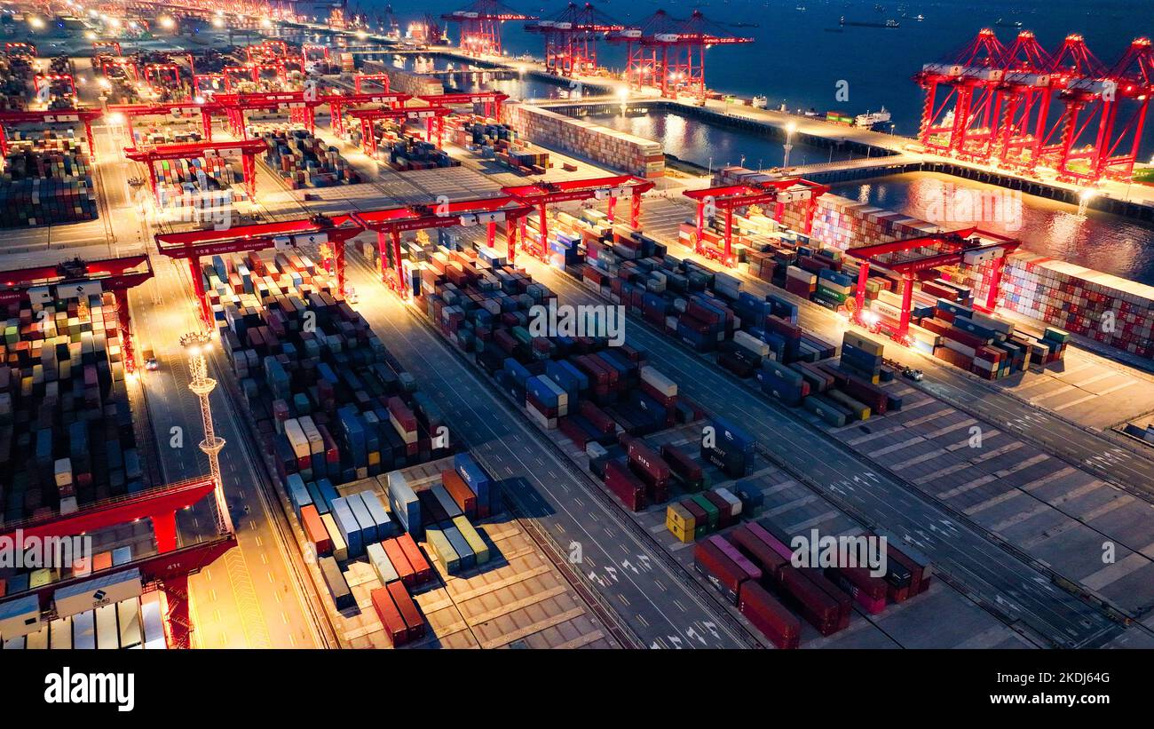 SUZHOU, CHINA - NOVEMBER 5, 2022 - An aerial photo shows the ...