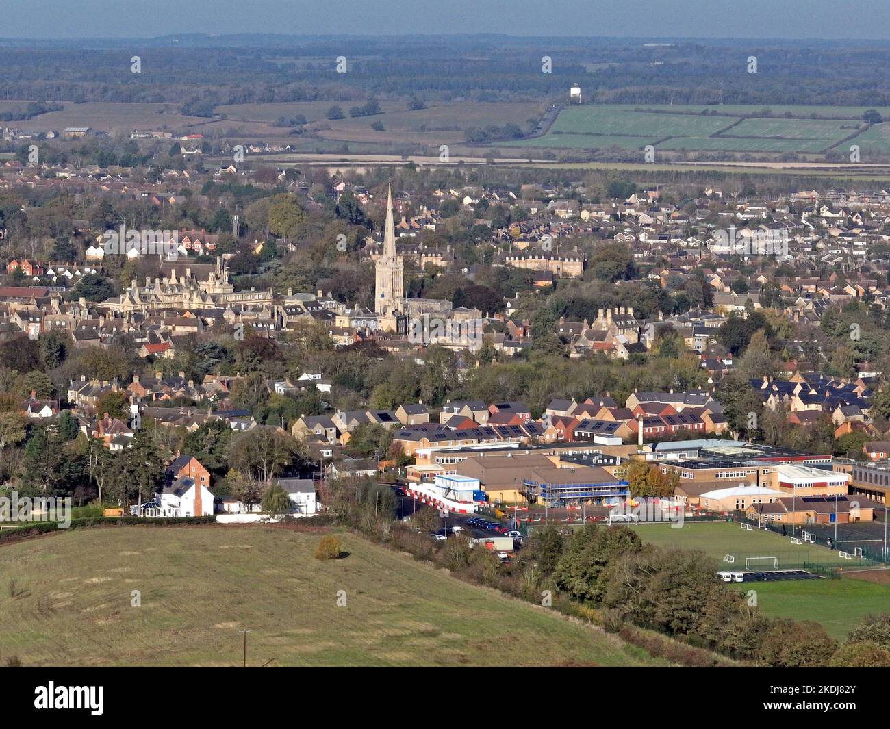 The town of Oundle, Northamptonshire, UK, on November 4, 2022 Stock ...