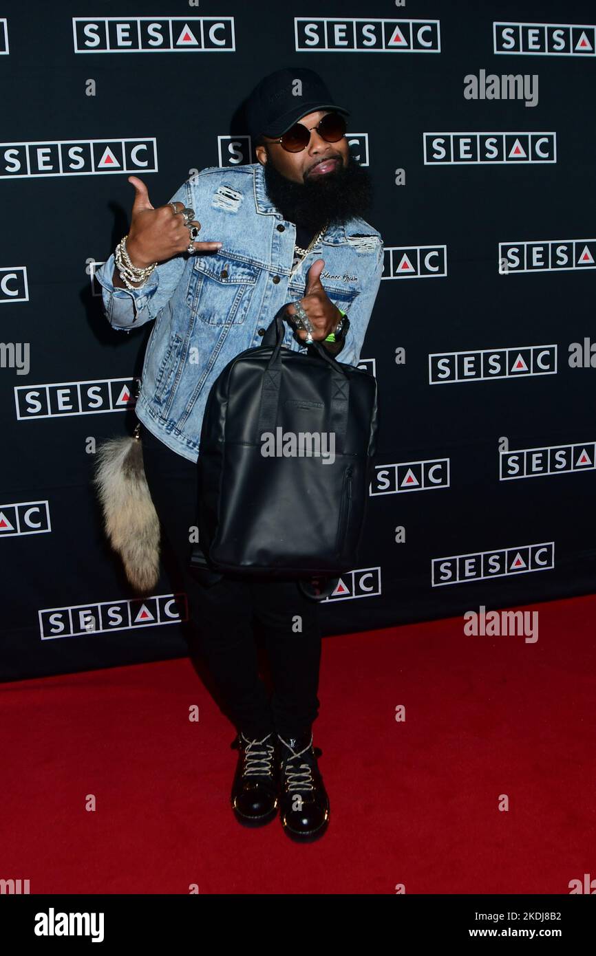 Nashville, Tennessee, USA. 06th Nov, 2022. Blanco Brown. 2022 SESAC ...