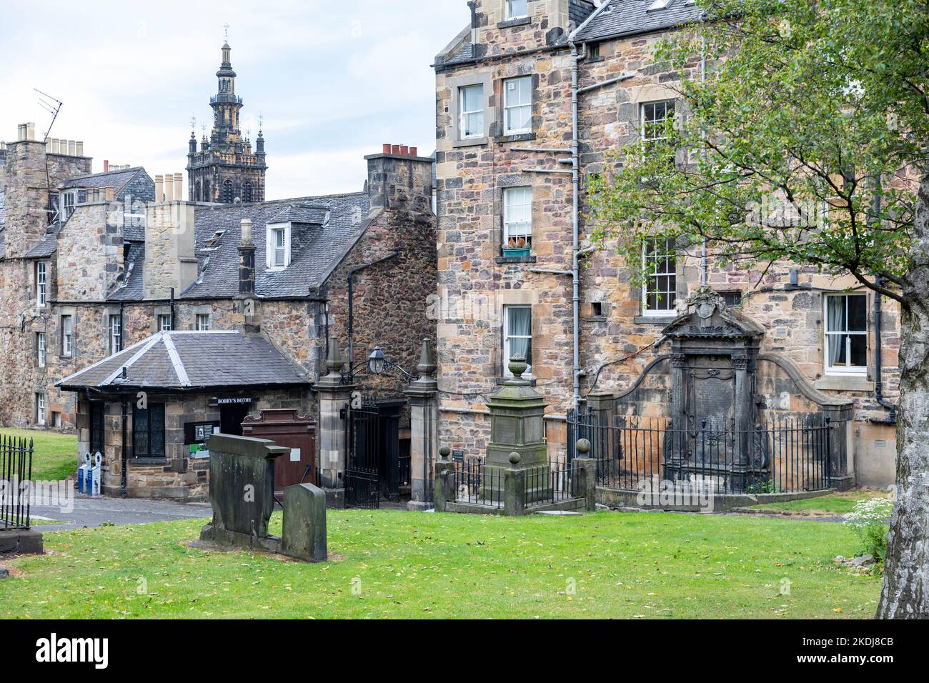 Greyfriars kirkyard kirk in Edinburgh city centre,Scotland,UK,summer ...