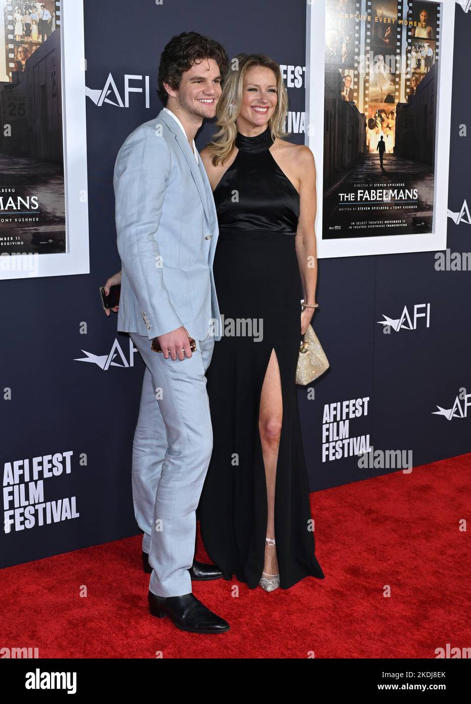 Los Angeles, USA. 06th Nov, 2022. Stephen Smith & mother Laura Smith at ...