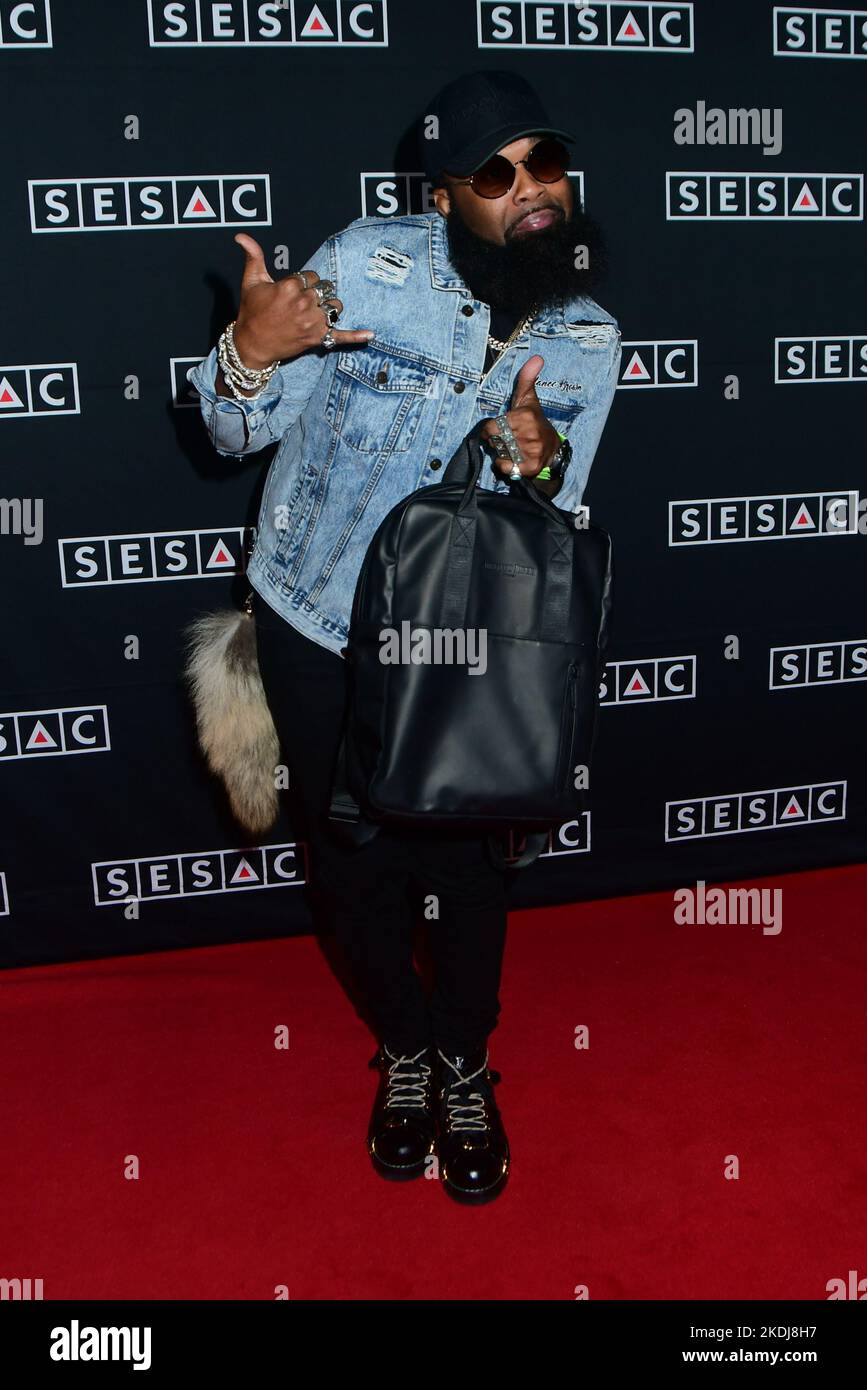 Nashville, Tennessee, USA. 06th Nov, 2022. Blanco Brown. 2022 SESAC ...