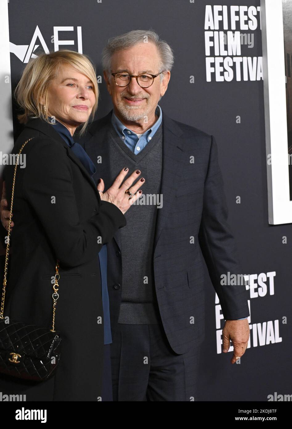 Los Angeles, USA. 06th Nov, 2022. Kate Capshaw & Steven Spielberg at ...