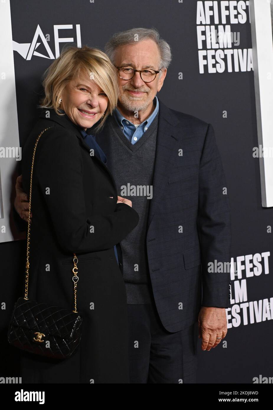 Los Angeles, USA. 06th Nov, 2022. Kate Capshaw & Steven Spielberg at ...
